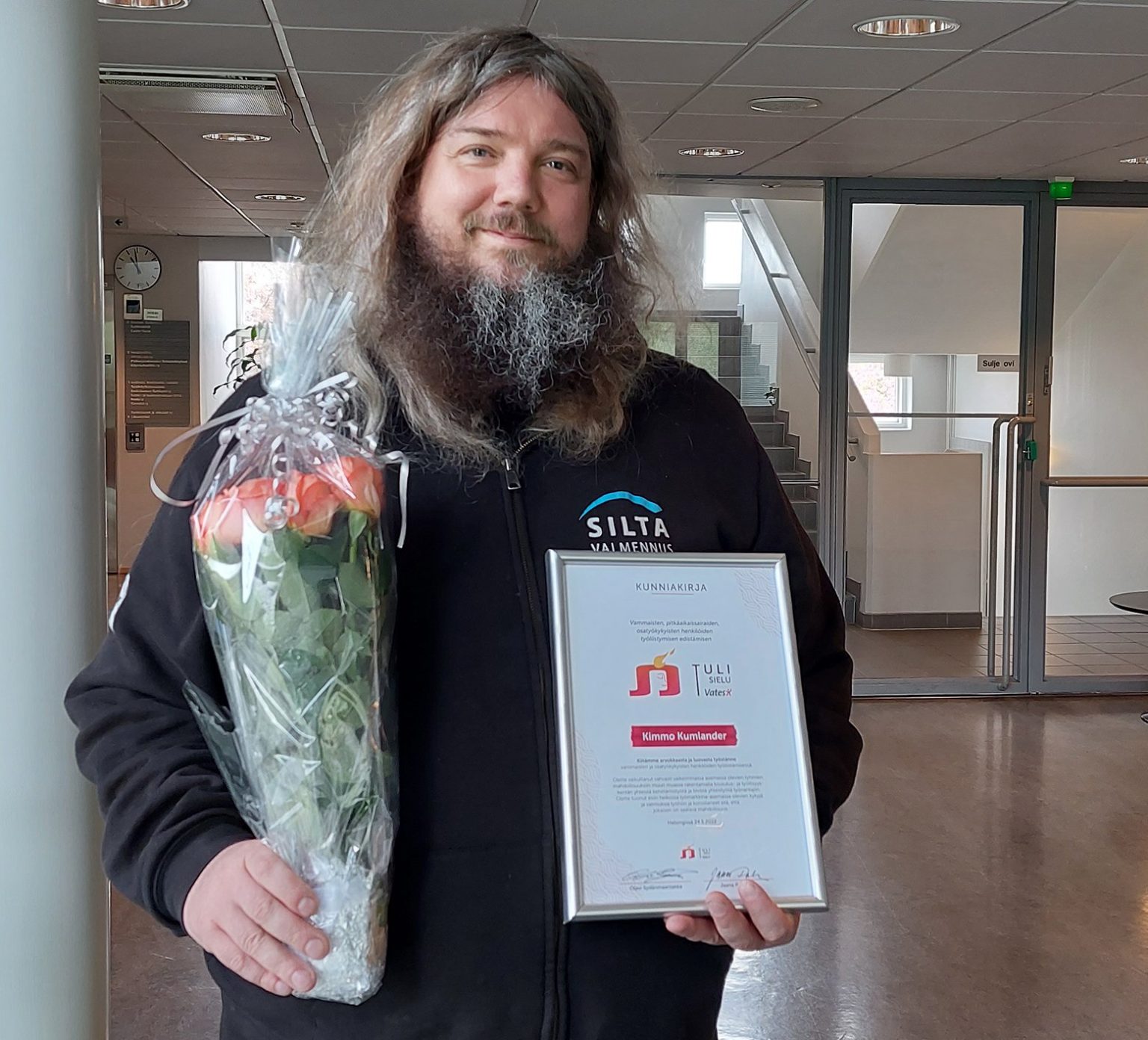 Kimmo Kumlanderille Vatesin Tulisielu-tunnustus! | Valo ...